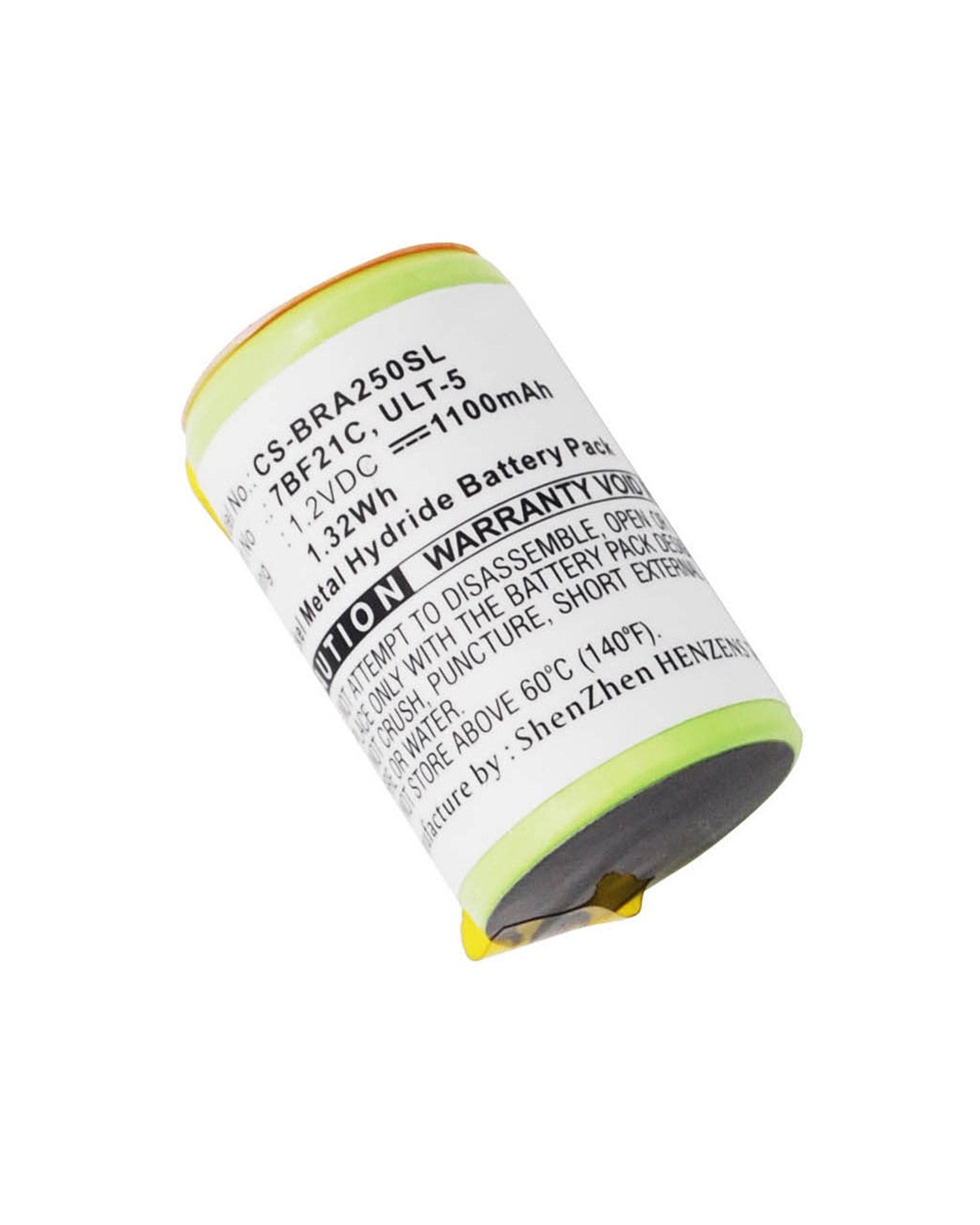 Battery for Remington MB-70, CS-BRA250SL 1100mAh Ni-MH – ElektroEdge