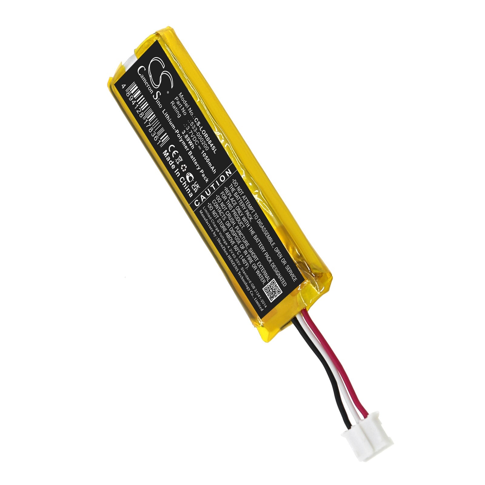 Battery for Logitech 920-010514, CS-LOR084SL 1050mAh Li-Poly – ElektroEdge