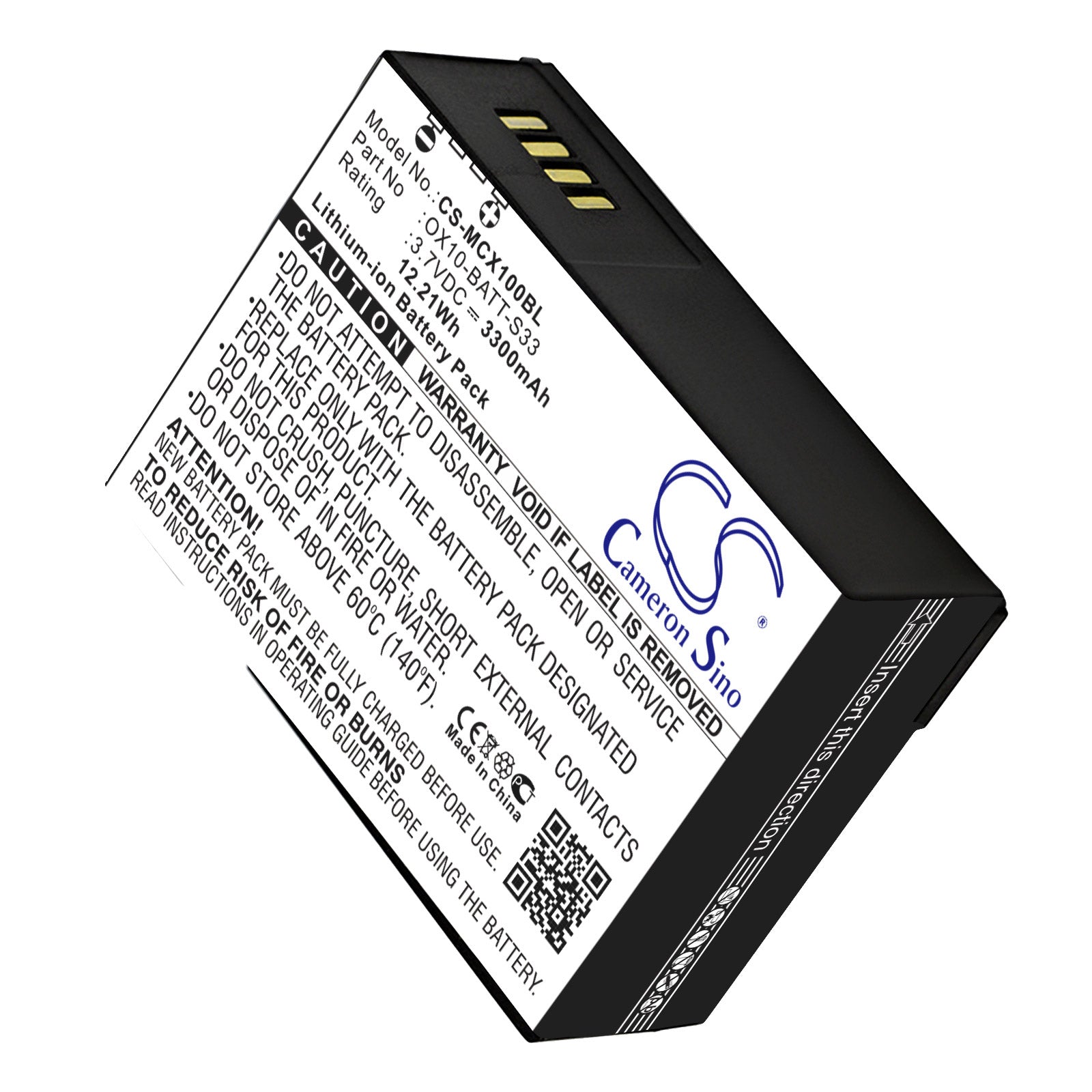 Battery for M3 Mobile Orange, CS-MCX100BL 3300mAh Li-ion – ElektroEdge