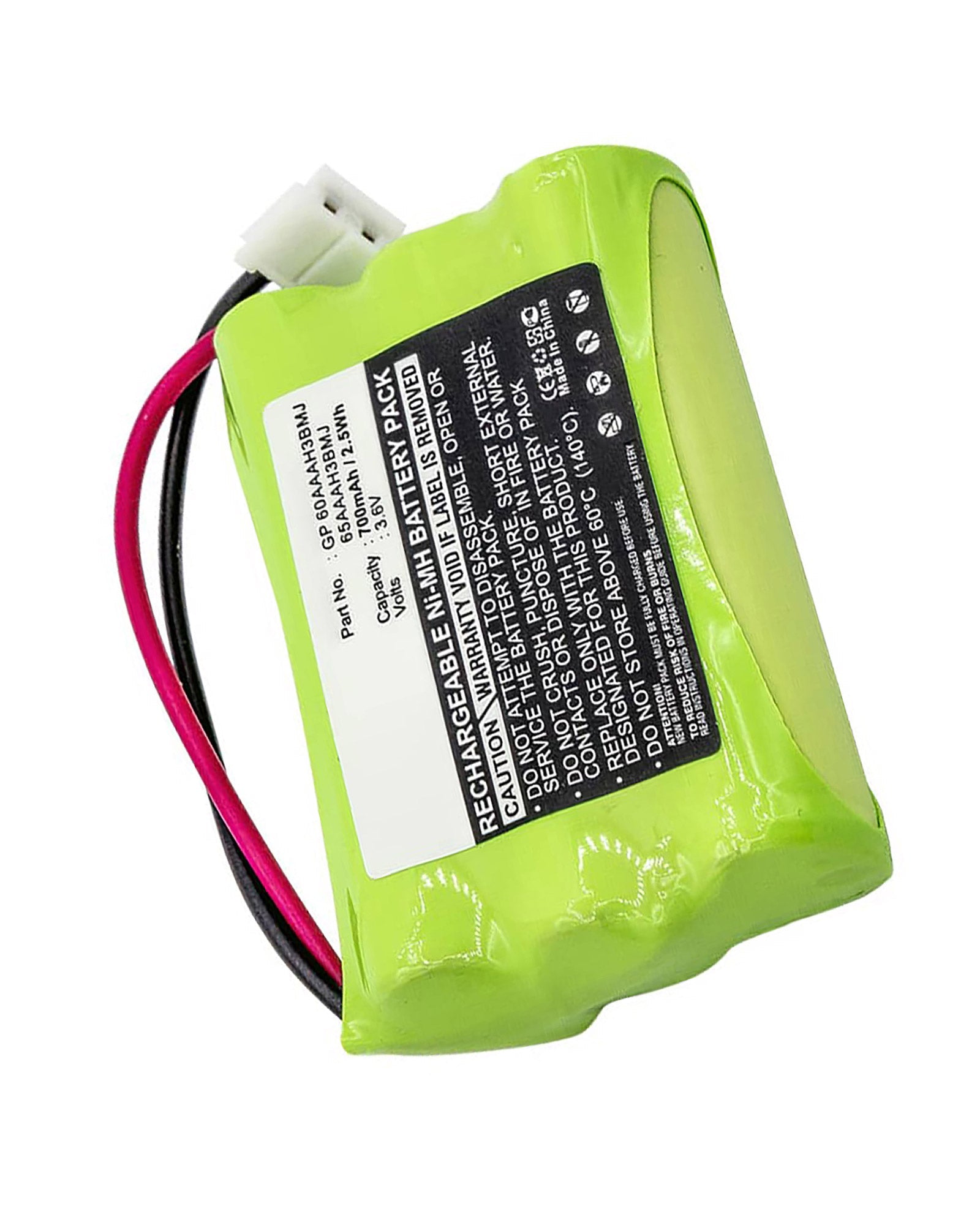 Vtech 80-0099-00-00 Battery 700mAh Ni-MH 3.6V – ElektroEdge