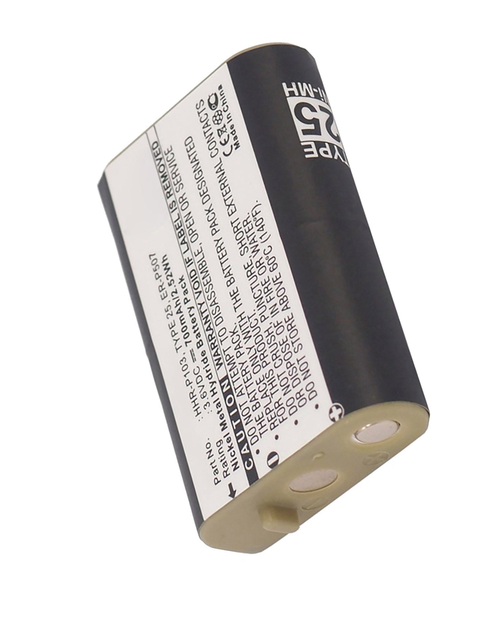 Radio Shack 23-966 Battery 700mAh Ni-MH 3.6V – ElektroEdge