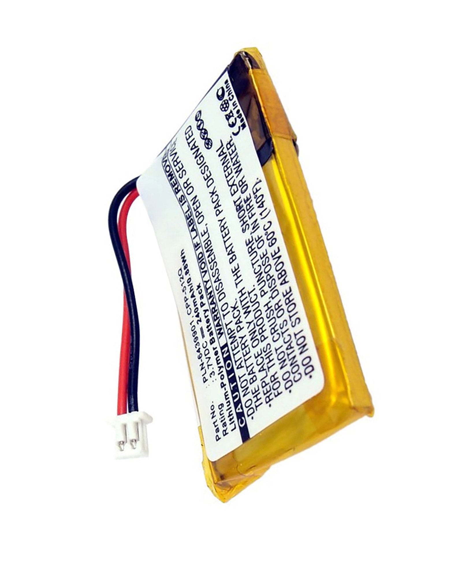 Plantronics 71036-11 Battery 240mAh Li-Polymer 3.7V – ElektroEdge