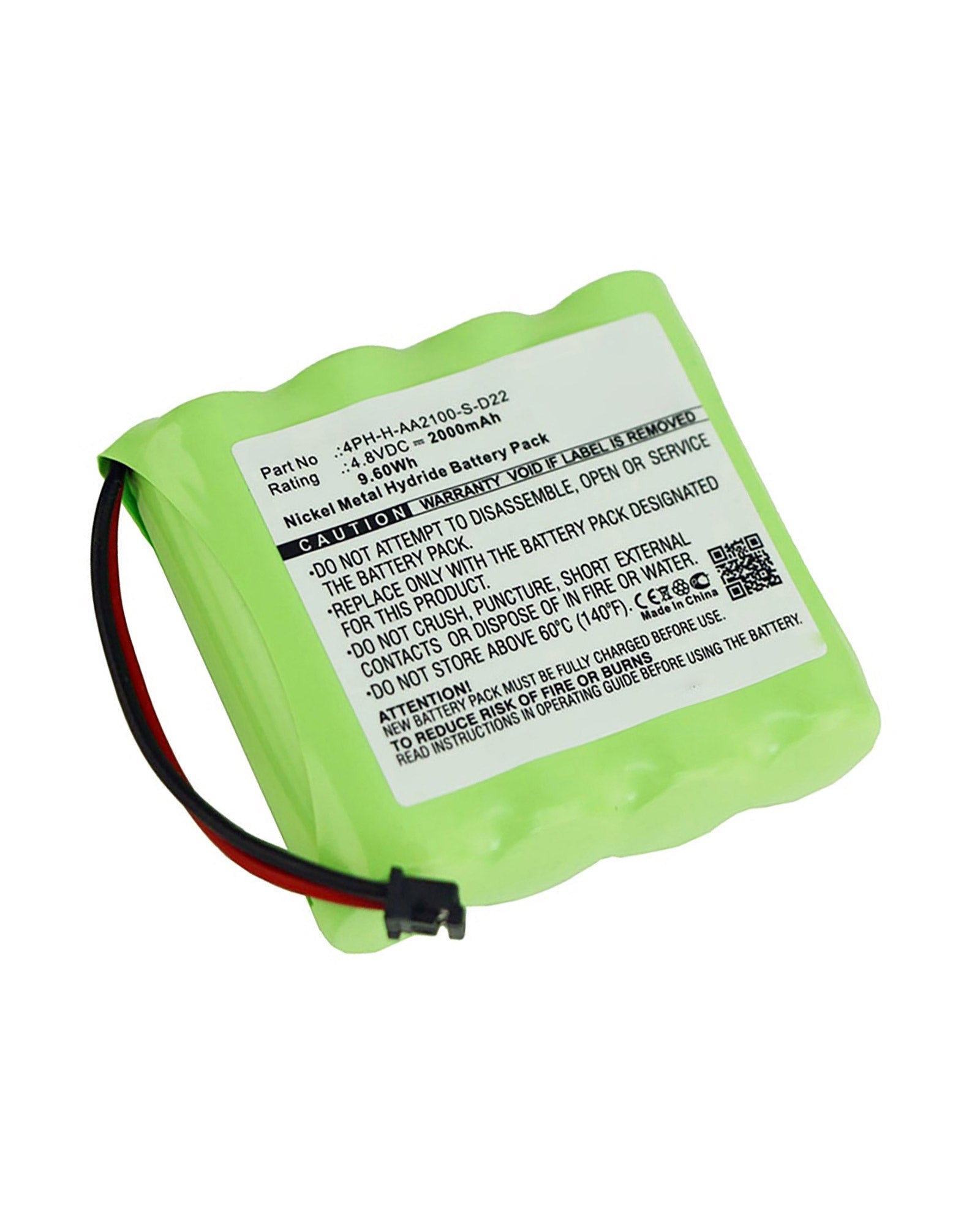 DSC DSC-BATT2148V Battery 2000mAh Ni-MH 4.8V – ElektroEdge