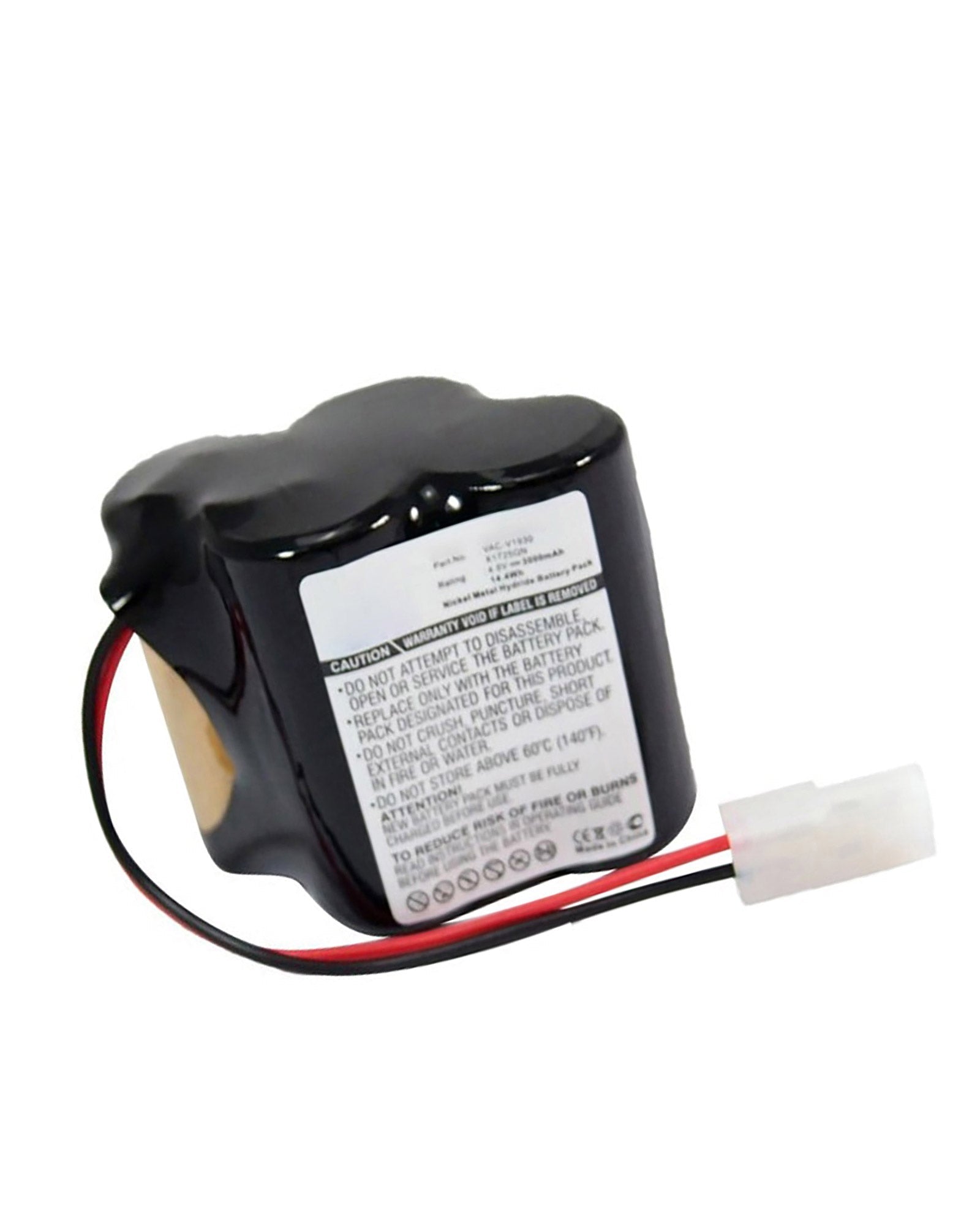 Euro Pro X1725QN Battery 3000mAh Ni-MH 4.8V – ElektroEdge