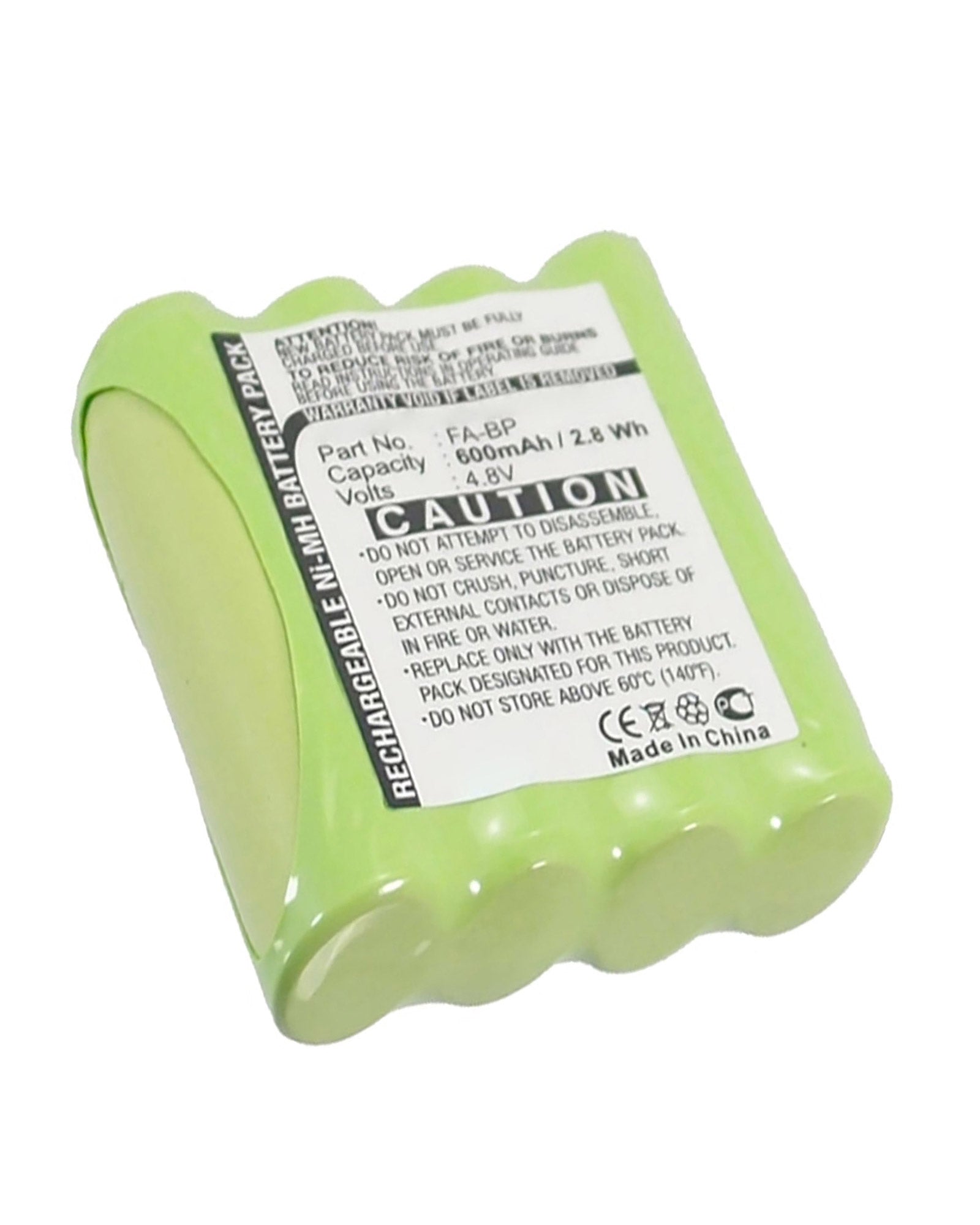 Cobra 300 Battery 600mAh Ni-MH 4.8V – ElektroEdge