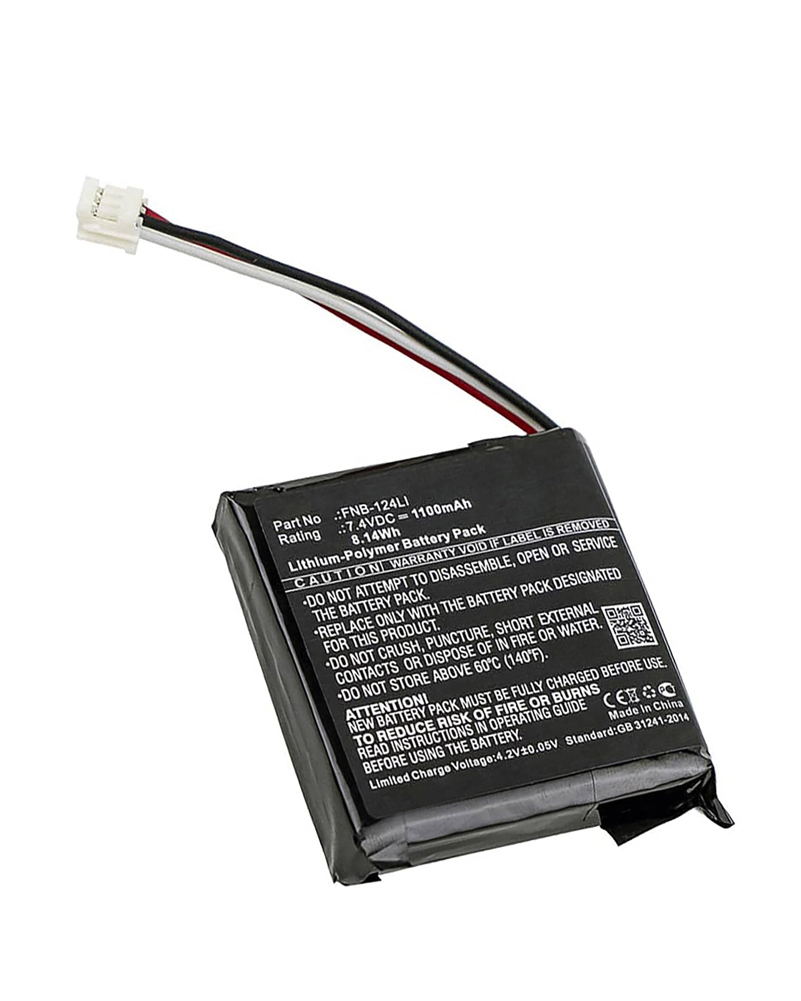 Standard Horizon FNB-124LI Battery 1100mAh Li-Polymer 7.4V – ElektroEdge
