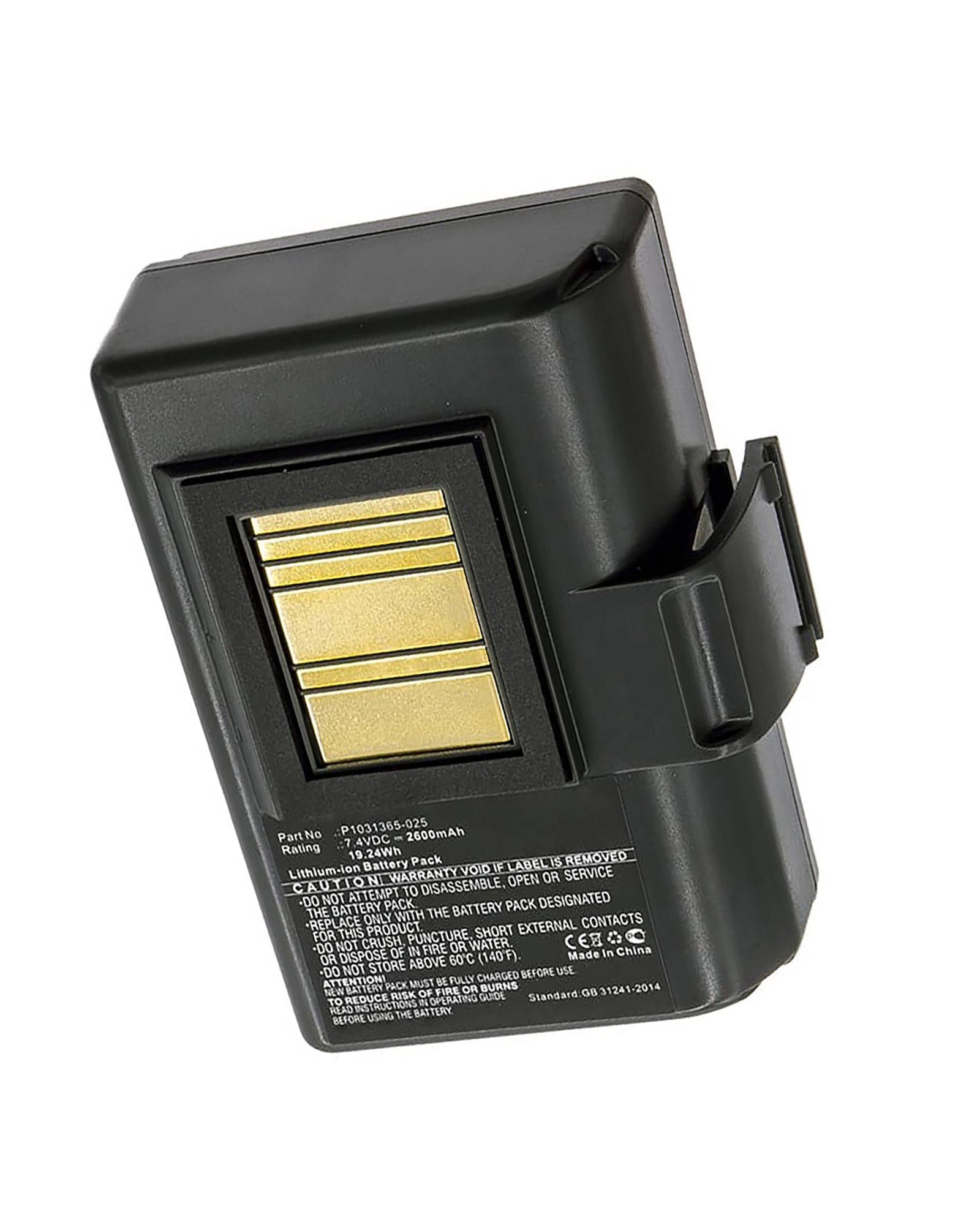 Zebra QLN320 Battery 2600mAh Li-ion 7.4V – ElektroEdge