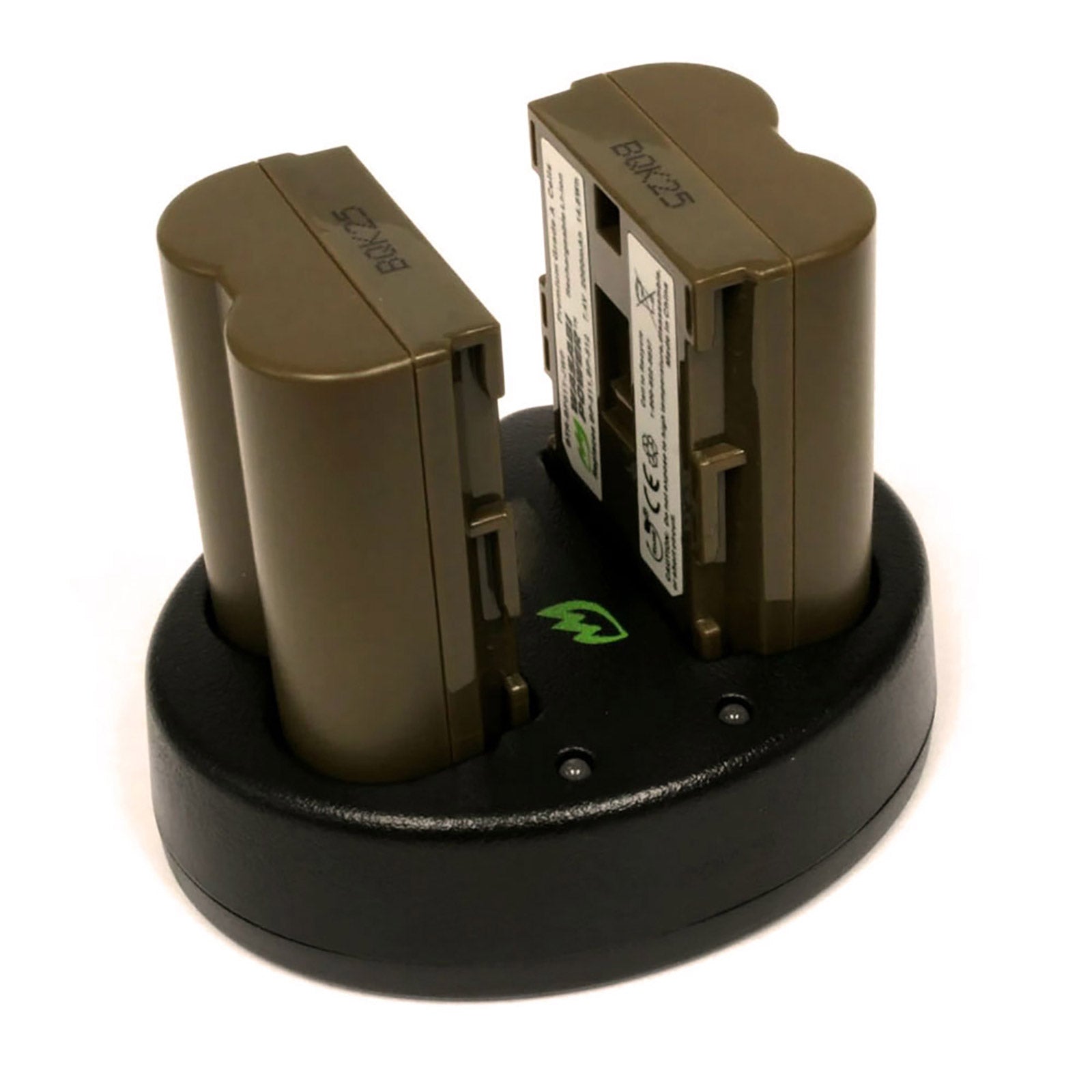 Canon ZR85 Battery (2-Pack, 2000mAh) & Dual Charger – ElektroEdge