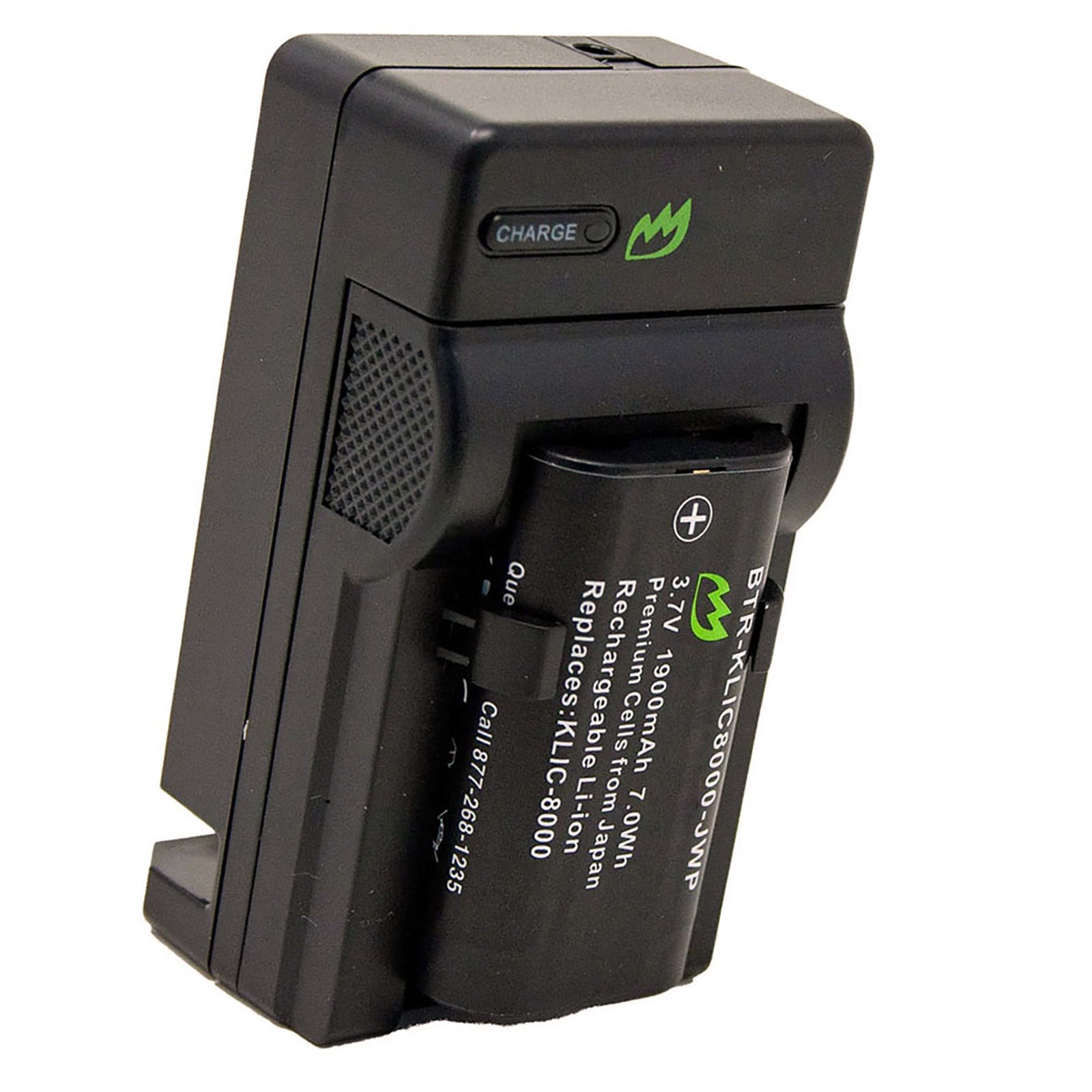 Kodak Zx1 Replacement Battery (2-Pack, 1900mAh) & Charger – ElektroEdge