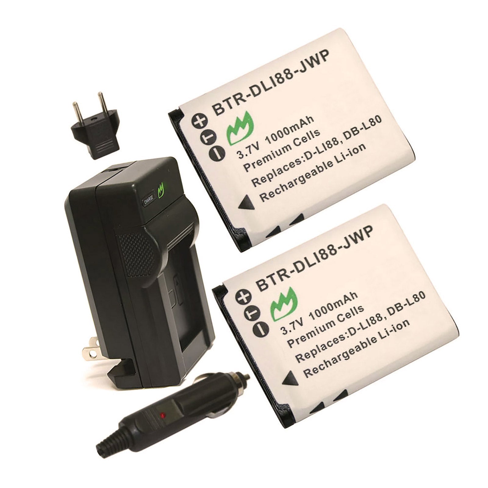 Panasonic HX-DC3 Battery (2-Pack, 1000mAh) & Charger – ElektroEdge